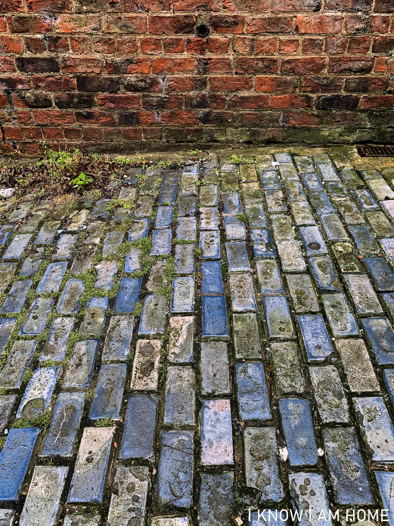 Coach House Back Lane – Saltburn Scoria Brick No.3 | I KNOW I AM HOME