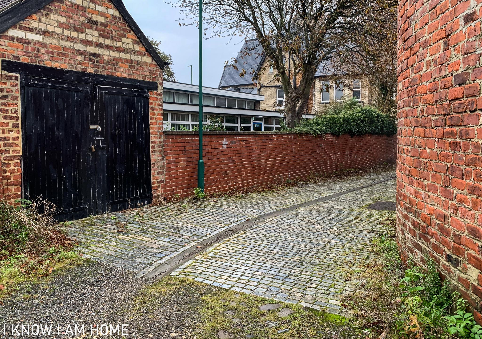 Coach House Back Lane – Saltburn Scoria Brick No.3 | I KNOW I AM HOME